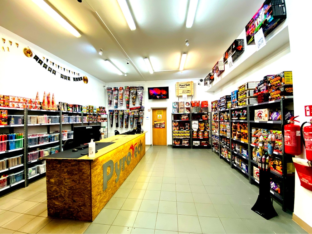 Sklep z fajerwerkami Łódź | Flary, Race, Petardy, Dymy - PyroTech